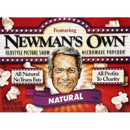 Newman's Own Natural Microwave Popcorn 10.5 Ounce - Walmart.com ...