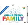 Disney Lilo and Stitch - Family Pride Wall Poster with Pushpins, 22.375 ...