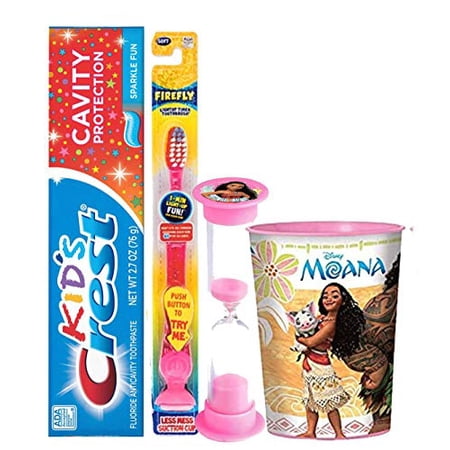 Disney Princess"Moana" Inspired 4pc Bright Smile Oral Hygiene Set ...