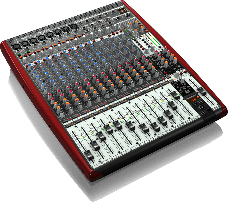 Behringer UFX1604 16-Input 16-Channel USB Recorder Mixer w/ XENYX Mic ...