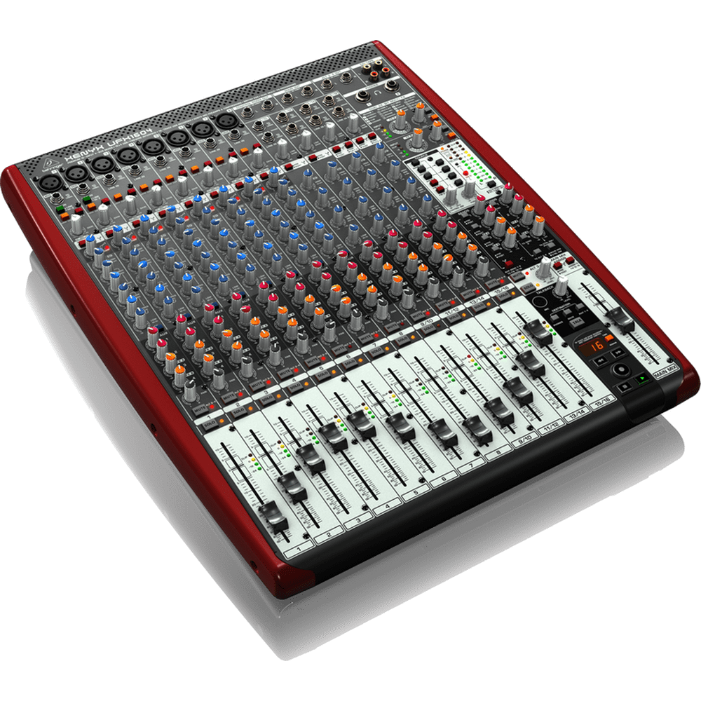 Behringer UFX1604 16-Input 16-Channel USB Recorder Mixer w/ XENYX Mic ...