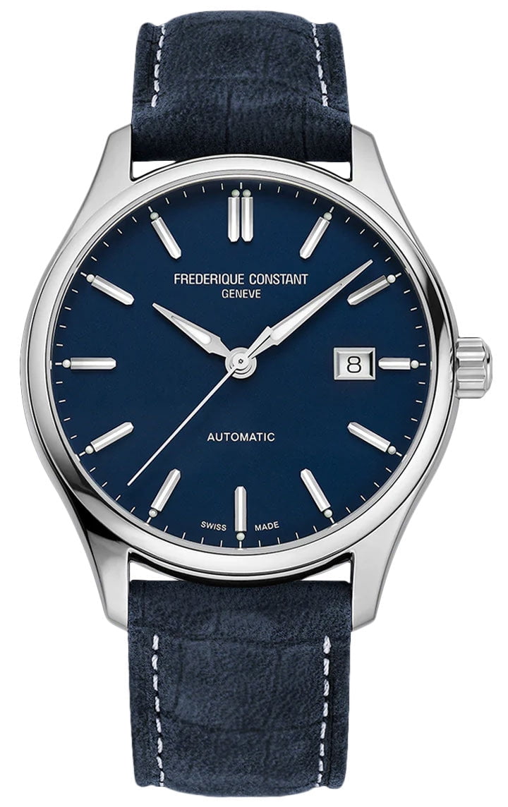 Frederique Constant Classics Index Automatic Stainless Steel Blue Dial ...