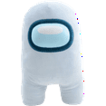 Among Us 16" Squishy Imposter Stuffy Plush Toy – White, Super-Soft ...