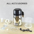 4L Water Distiller - Stainless Steel Countertop Distilling Machine with ...