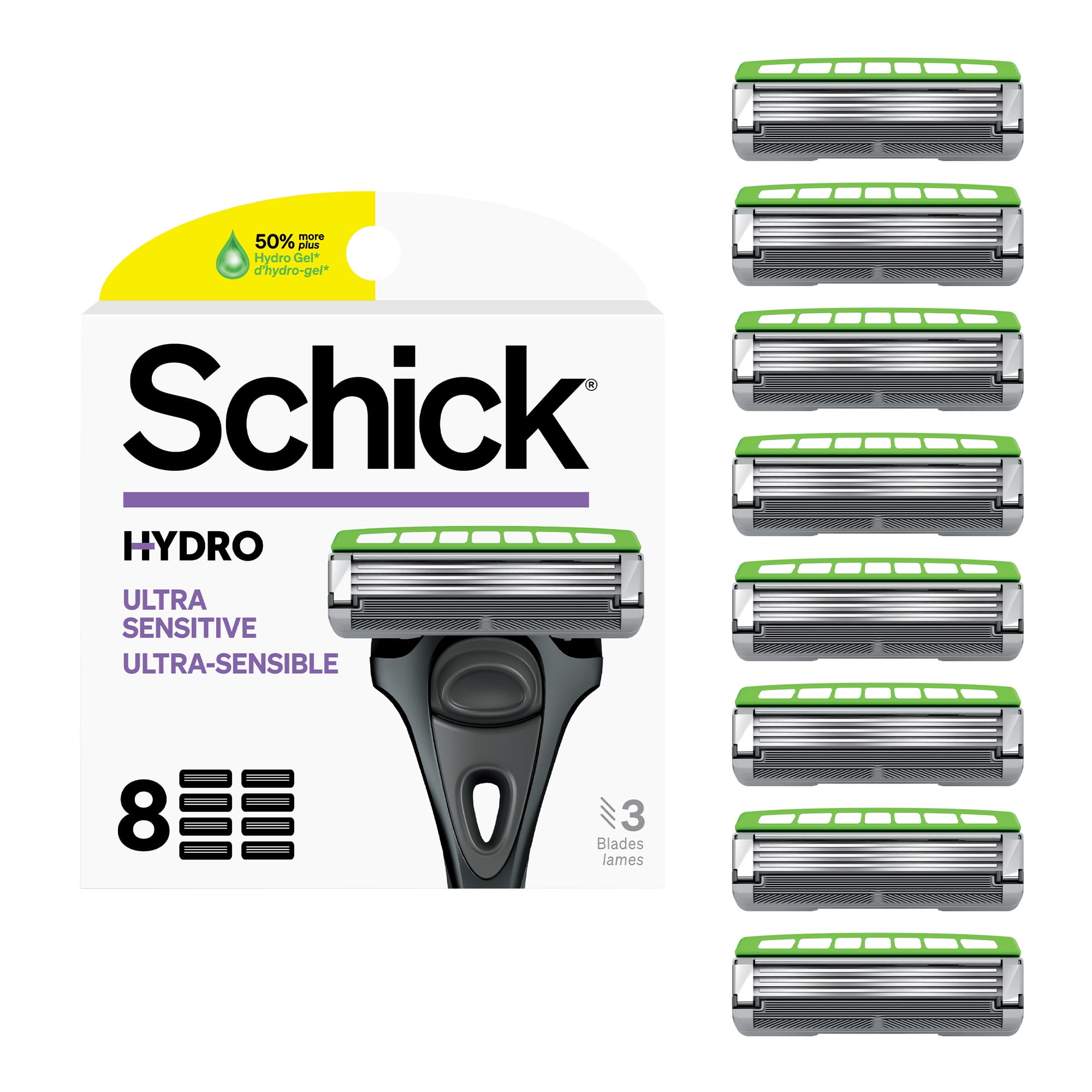 Click here for Schick Hydro Ultra Sensitive Refill 8 Razor Refill... prices