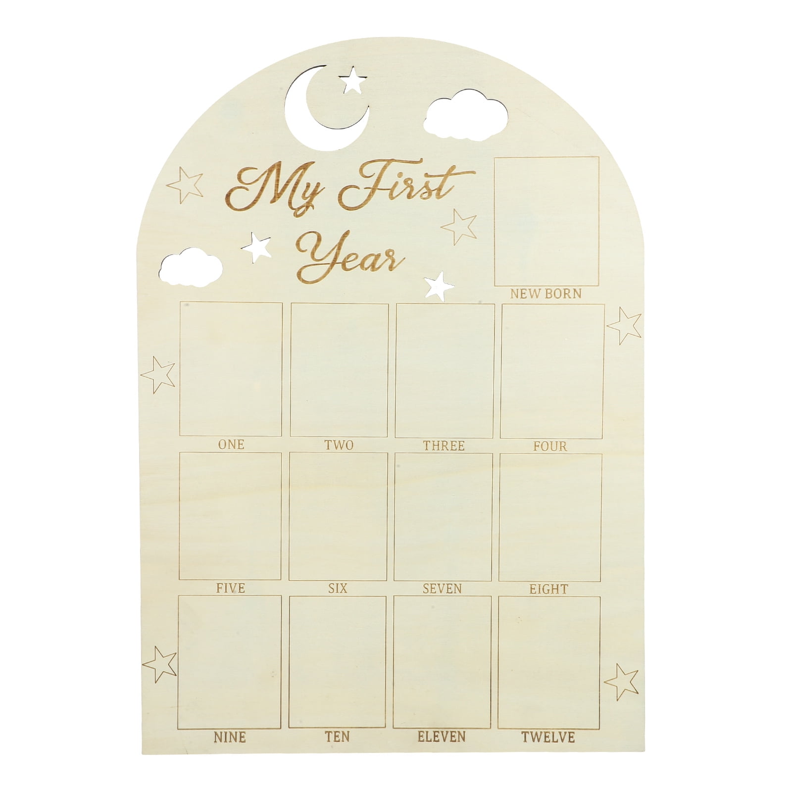 Click here for Winskyall Baby Milestone Board 12 Months Newborn P... prices