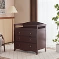 Zimtown Changing Table with Drawers,3 Drawer Baby Changing Dresser ...