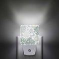 Sage Green Shell Plug-in LED Night Lights Starfish Coral Marine Life ...