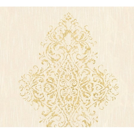 Luxury, A High Quality Ensemble Gold Wallpaper Roll, Traditional Wall ...