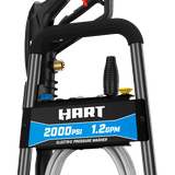 HART 2000PSI 1.2 GPM Electric Pressure Washer - Walmart.com