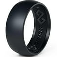 Rinfit Silicone Rings for Women & Men - Rubber Wedding Bands for ...