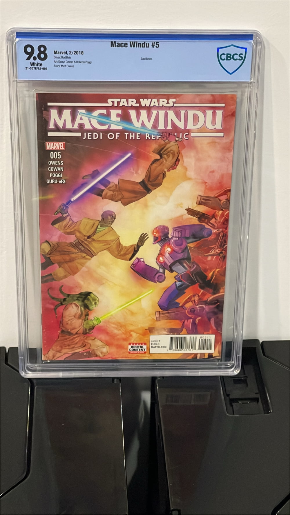 Star Wars: Mace Windu #5 - CBCS 9.8 Comic Book - Walmart.com