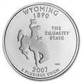 2007-D Wyoming Statehood Quarter 40-Coin Roll BU - Walmart.com