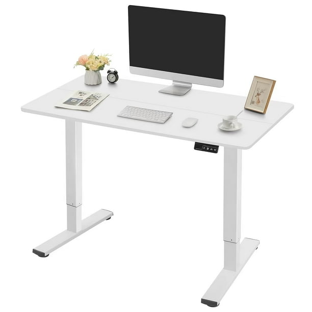 Toytexx Electric Standing Desk, 120 x 60 cm Steel Adjustable Height ...