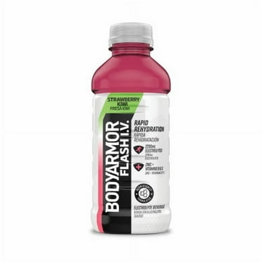 BODYARMOR Flash IV Rapid Hydration Sports Drink, Immune-Boosting, Zero ...