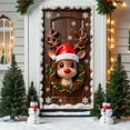 Christmas Door Cover Holiday Decoration Door Cover Holiday Party ...