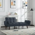 BSHTI Foam Futon Sofa Bed - Twin Size Sleeper - Walmart.com