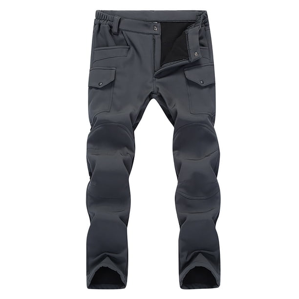 Ediodpoh Men's Single Layer Pants Outdoor Sports Mountaineering Elastic ...