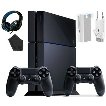 Restored PlayStation 4 1TB Slim Console And Extra Wave Blue Dualshock 4 ...