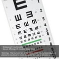 UCanSee E Eye Chart Visual Acuity Chart 22x11 in - Walmart.com