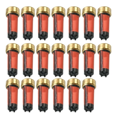 Wweixi Pack of 20 Car Fuel Jet Micro Filter Vehicle Filters 4 Pin ...