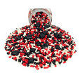 Mystic Sprinkles Colored Graduation Day Sprinkle Mix, Black, Red ...