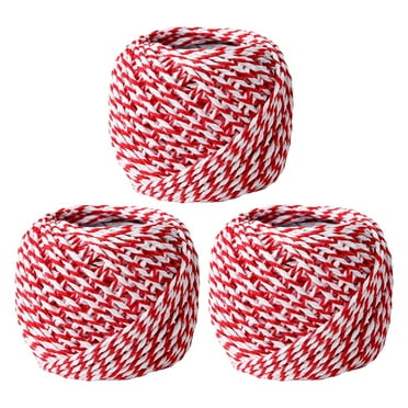 Golberg White Natural Cotton Rope - 1/2 Inch Diameter Twisted 100% Pure ...