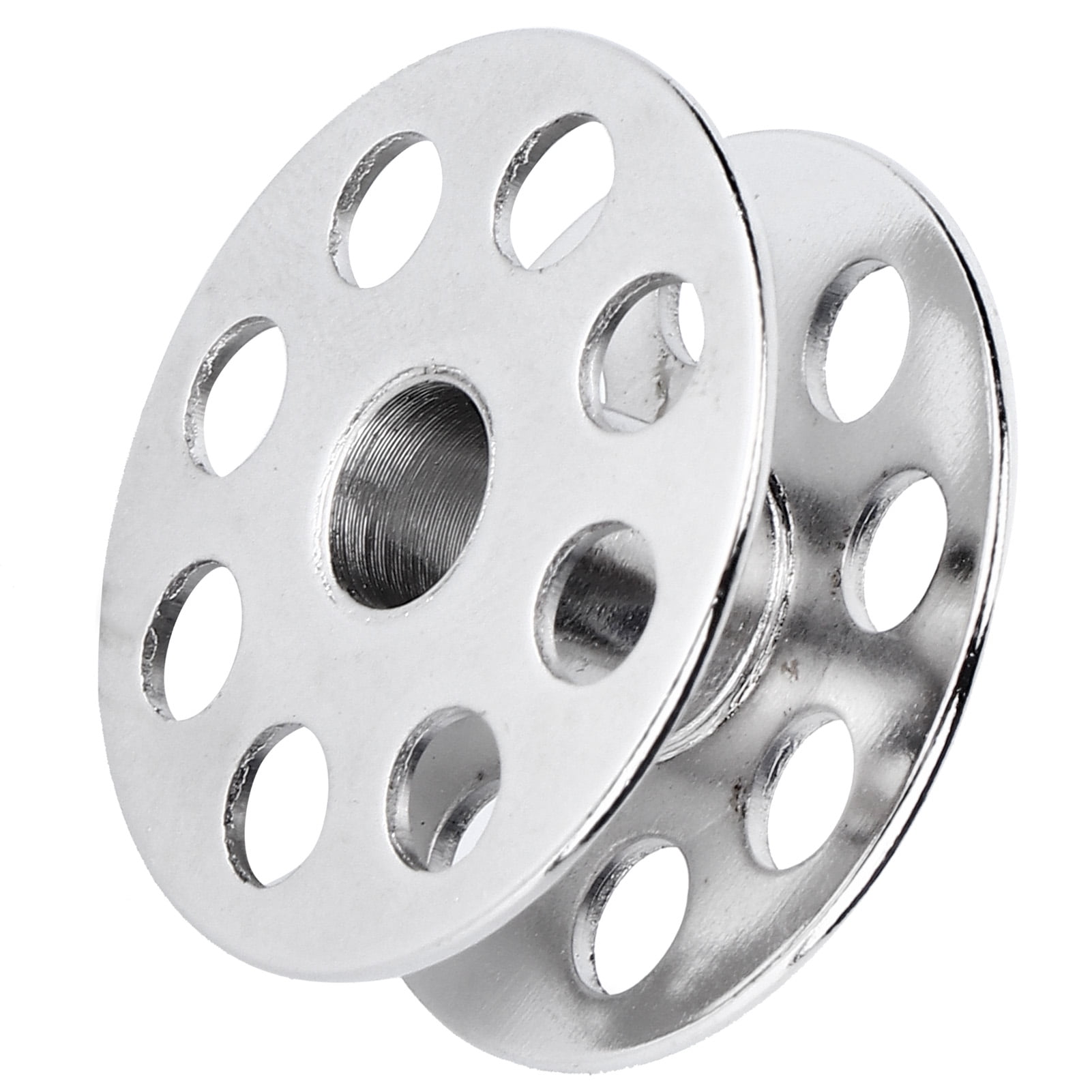 Greensen Sewing Machin Bobbin 8 Holes Extra Large Iron Bobbin Thread ...