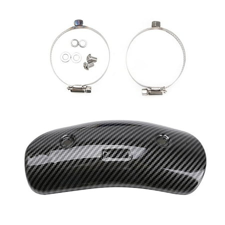 Protective Exhaust Pipe Heat Shield Textured Anti-Scald Cover Simple ...