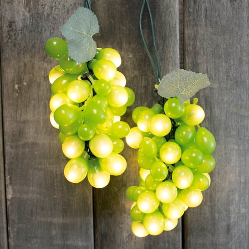 Outdoor String Lights Grape Vine String Lights Indoor/Outdoor 6 Feet 5 ...