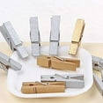 50Pcs Mini Wooden Clip Hanging Photo Paper Peg Clothespin DIY Clips ...