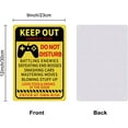 Keep Out Gamer at Play Sign 12x9 inches PVC Gaming Do Not Disturb Signs ...