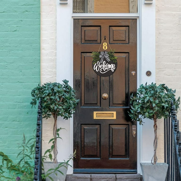 Open Front Door Welcome