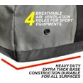 132L 36" Gym Equipment Travel Duffel Bag W/Adjustable & Compression ...