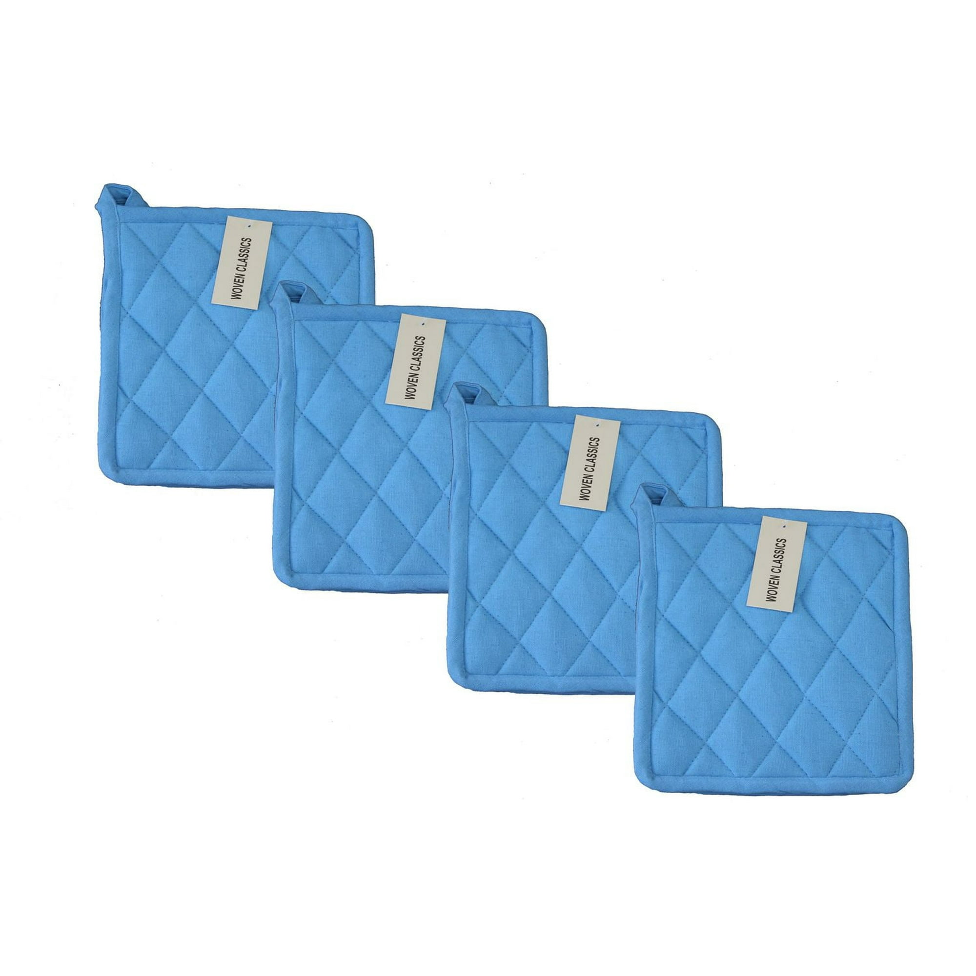 Click here for Fabstyles Solo Waffle Pot Holder Set Of 4 (8X8) 8... prices