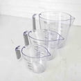 Home Basics 3 Piece Measuring Cup with Rubber Grip - Walmart.com
