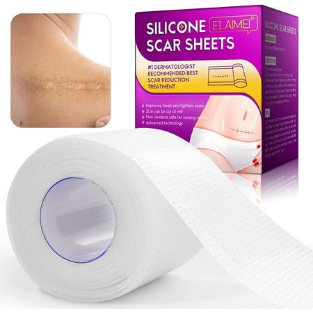 (4CMx150CM) The silicone scar roller is suitable for scars caused by ...