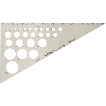 Fairgate 12-Inch Aluminum Triangle 30/60 (AT230-12) | Walmart Canada