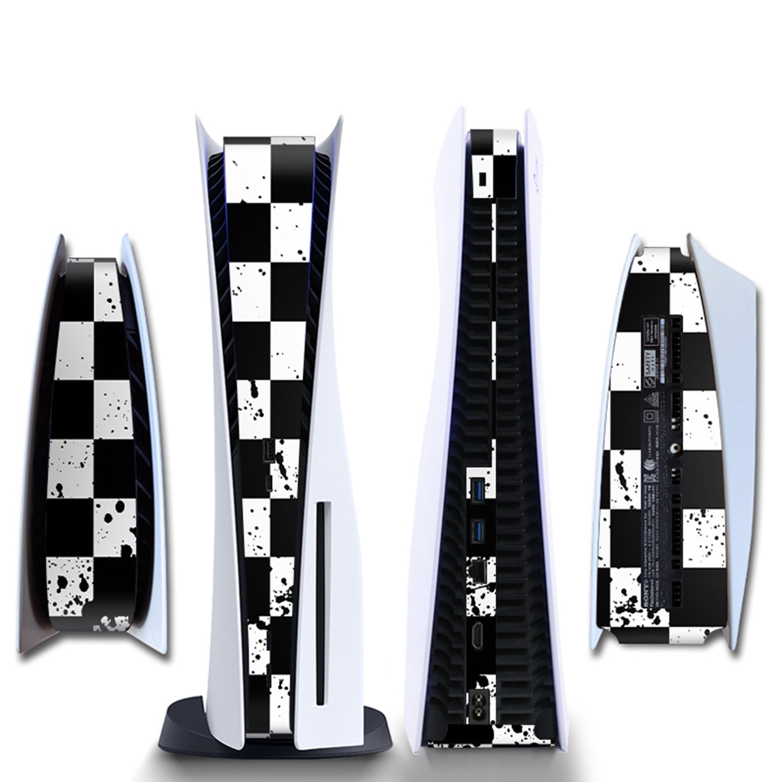 Frusde for PS5 Console Middle Skin, Console Center Part Protection ...