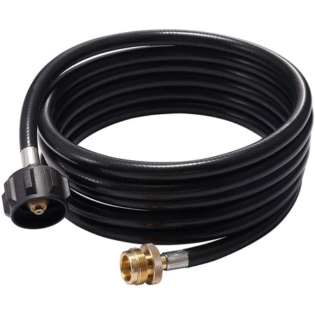 12FT BBQ Propane Adapter Hose 1lb to 20lb Converter Replacement for ...