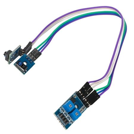 2 Way Tracing Module 3.3V-5V Black White Line Detection Obstacle ...