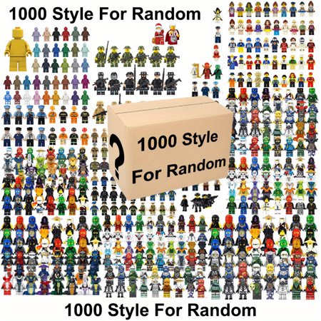 10-35pcs Random Building Blocks Fidget Toys Mystery Gifts Pack Surprise ...