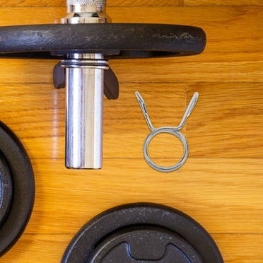 Universal 28mm Barbells Spring Clips 1'' Steel Weight Bar Clamps Lock ...