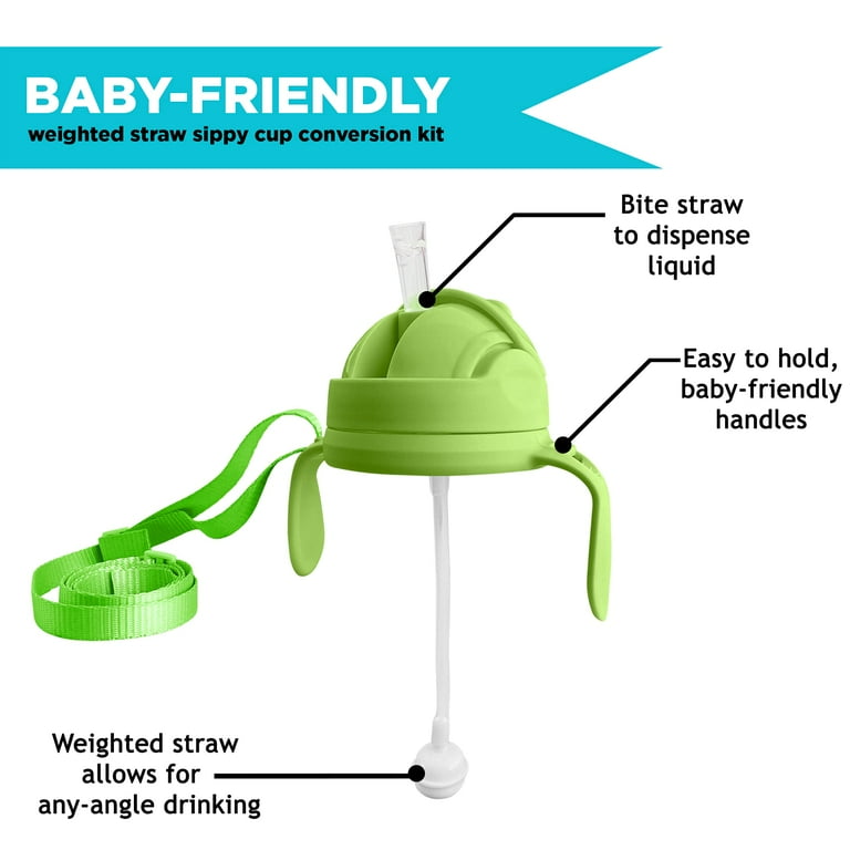 3-in-1 Straw Sippy Cup Conversion Kit For Comotomo Nepal