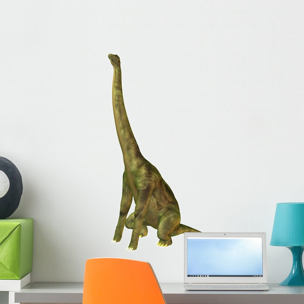 Brachiosaurus Wall Decal by Wallmonkeys Peel and Stick Graphic (24 in H ...