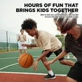 Lifeworks 7" Mini Basketball, Size 3 Basketball for Kids Ages 4 ...