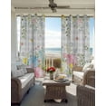 Easter Eggs Blackout Curtains for Bedroom Living Room, Spring Colorful ...