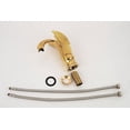 Bathroom Sink Faucet, Luxury Gold Brass Bathroom Basin Faucet Swan ...