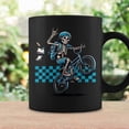 Boy Skeleton Riding On A Bmx Bike And Popping A Wheelie Coffee Mugs ...