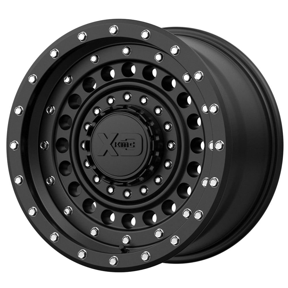 XD Series XD136 Panzer 17x9 8x170 -12mm Satin Black Wheel Rim 17" Inch ...